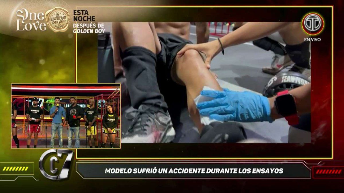 Calle 7 Panamá: Jean Modelo sufre un accidente en el campo de batalla