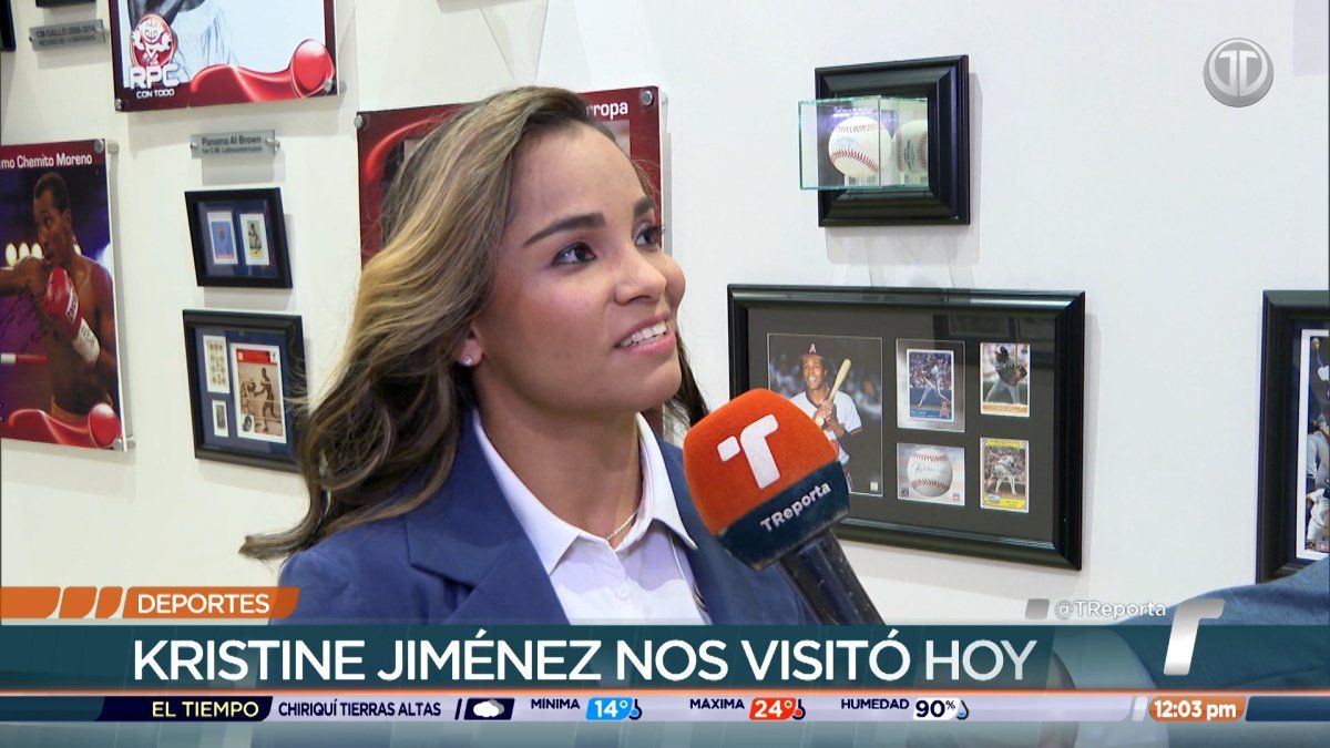 Judoca Kristine Jiménez visita Medcom y habla de su experiencia en París