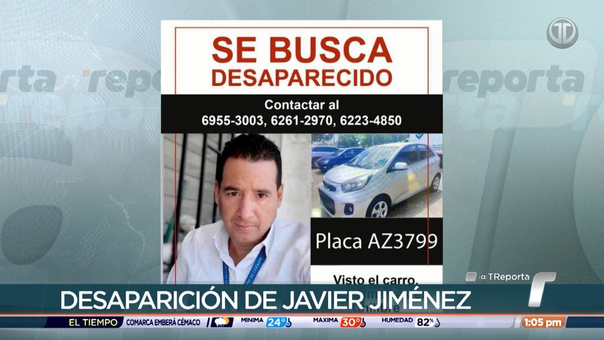 Piden apoyo para ubicar a Javier Jiménez, está desaparecido desde hace ...