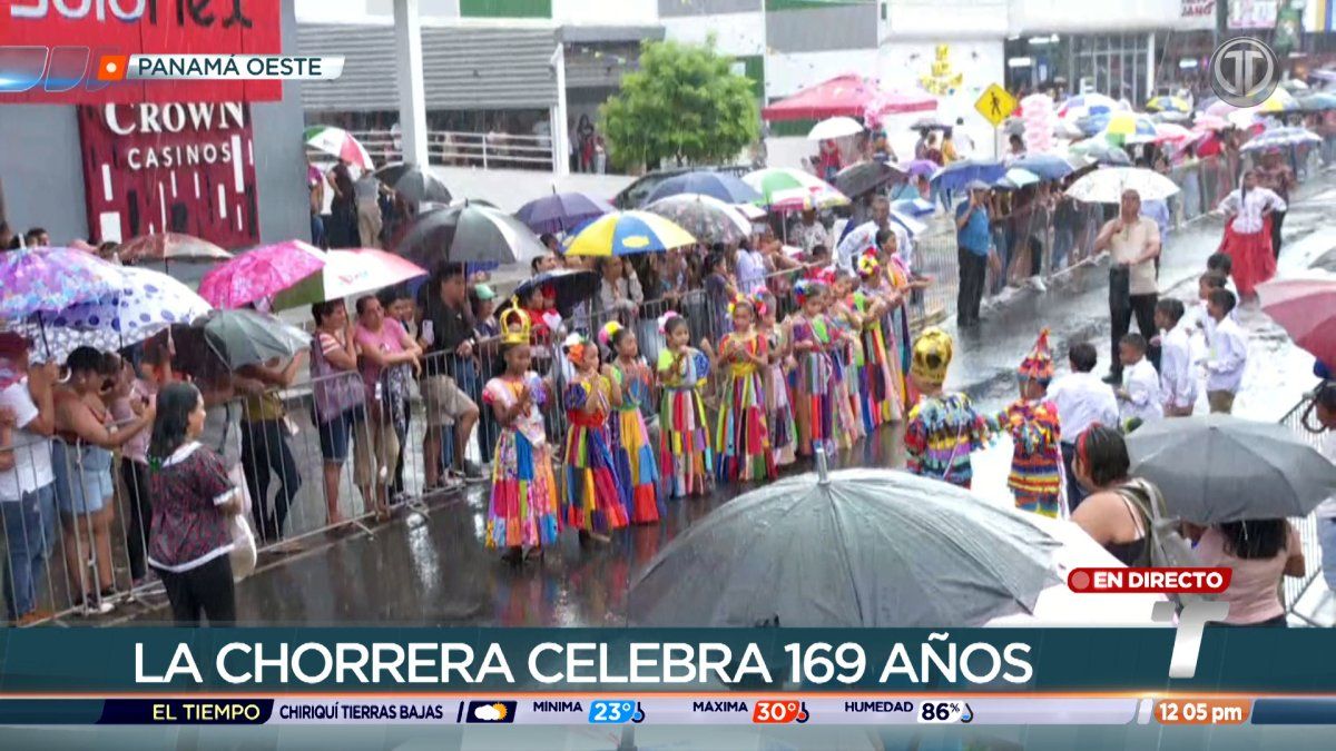 La Chorrera celebra su aniversario 169 con un desfile y actividades culturales