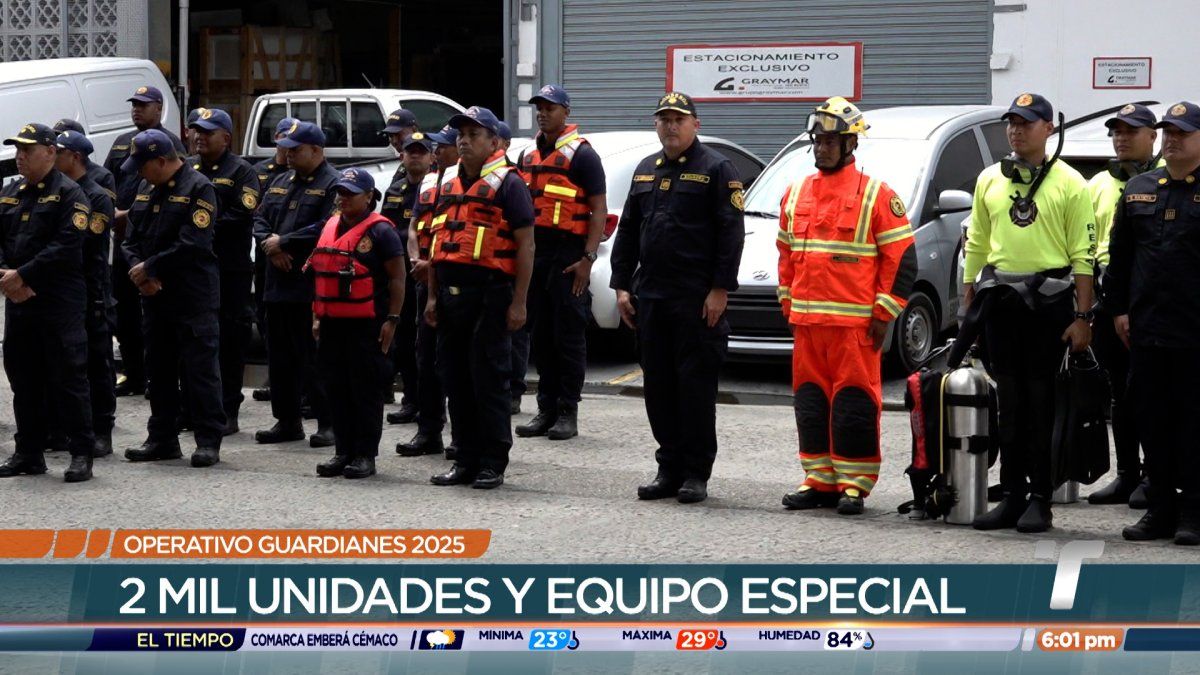 Sinaproc, Acodeco y bomberos lanzan operativo Guardianes 2025 por carnavales