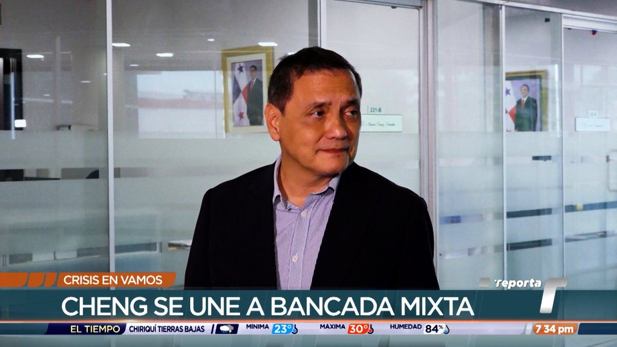 Diputado Manuel Cheng se une a la bancada mixta