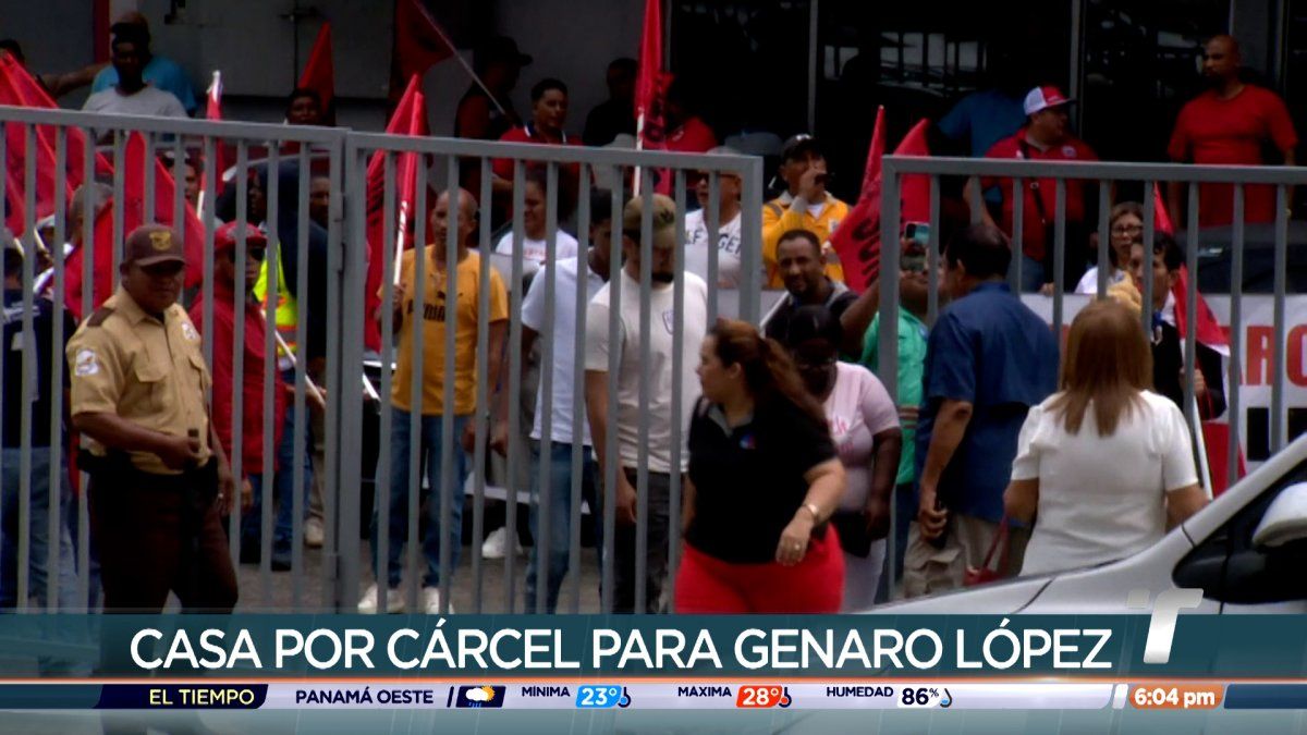 Cambian medida cautelar a Genaro López por depósito domiciliario y uso ...