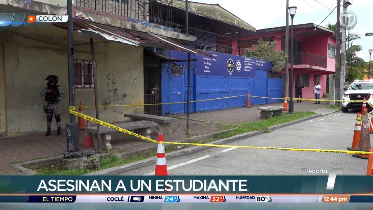 Asesinan a estudiante de 16 años en Colón