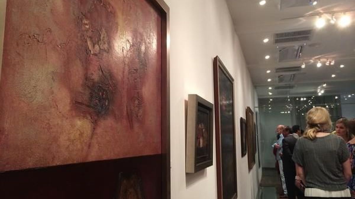 Centro español exhibe obras del fallecido pintor panameño Alfredo Sinclair