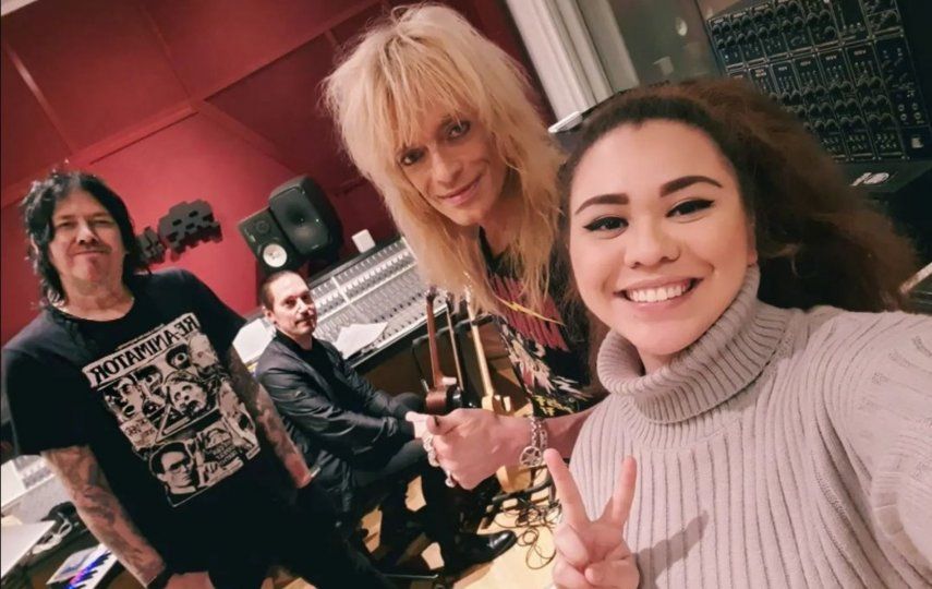 Astrid Nicole estará en el nuevo álbum de Michael Monroe