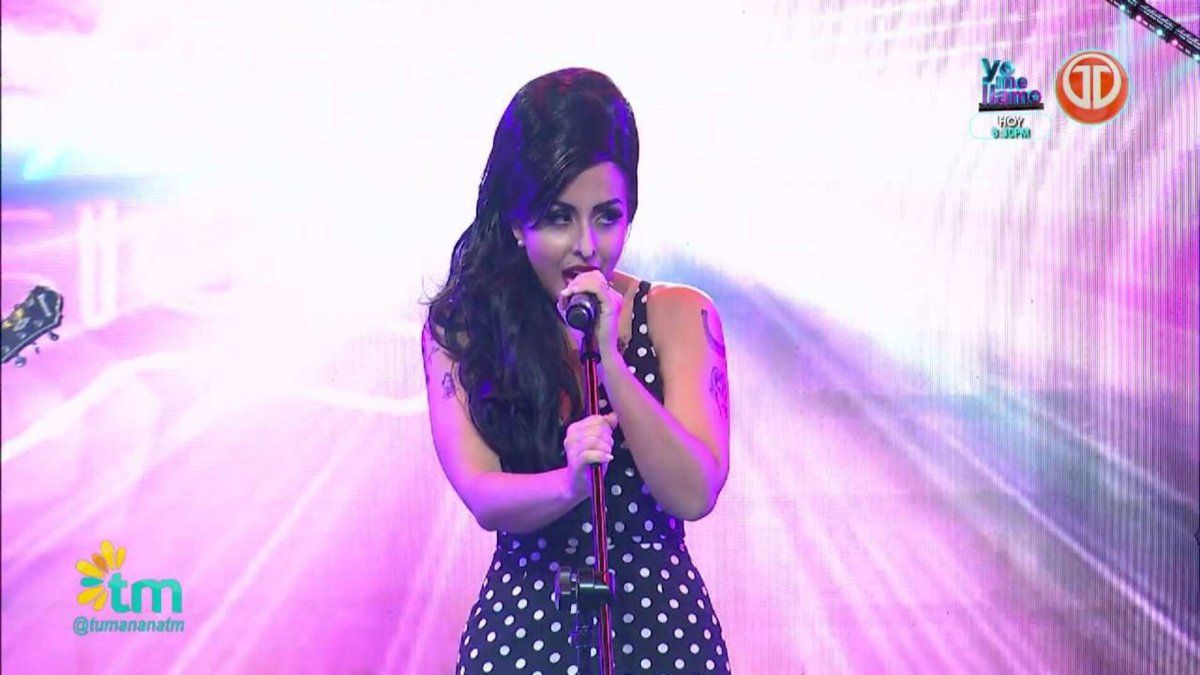 Guerra de Divas: Michelle Simons como Amy Winehouse