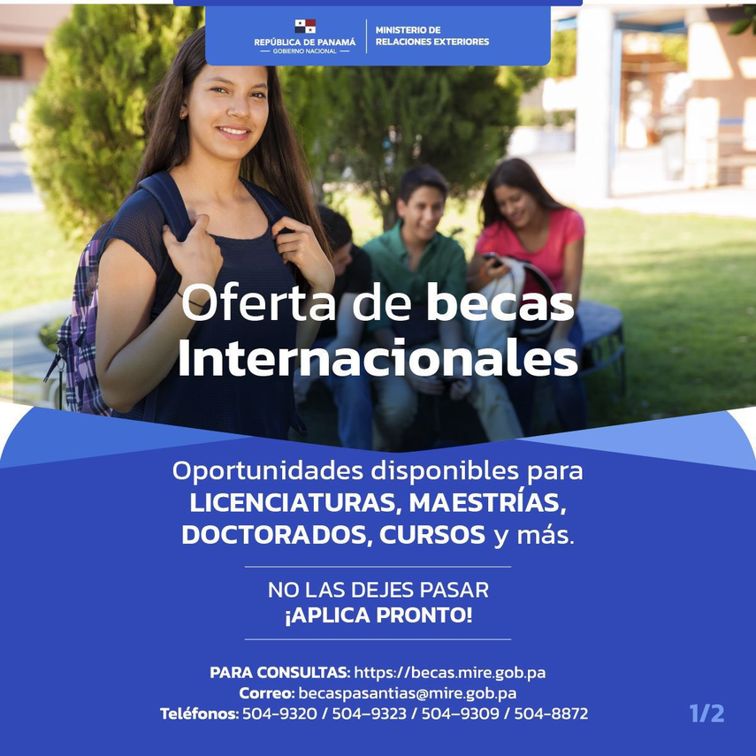 ¡Atención! Esta es tu oportunidad para aplicar a una beca de la Cancillería