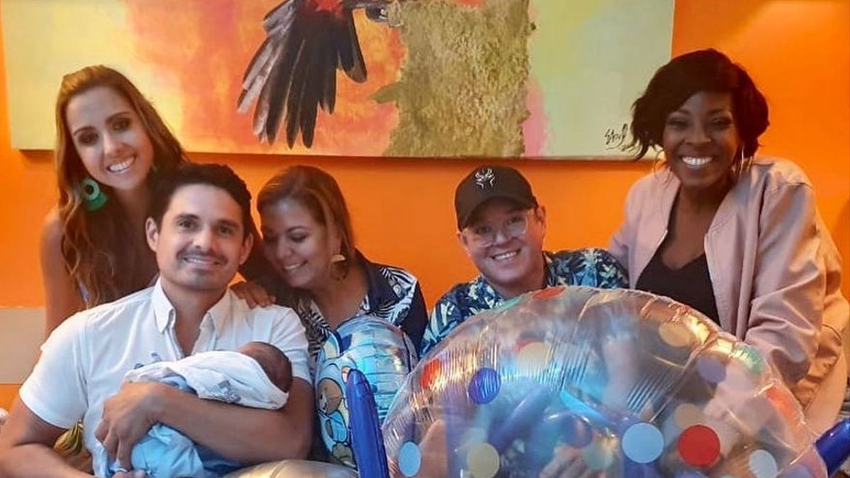 Nació Bruno Durán, hijo de Robin Durán y Maricely González