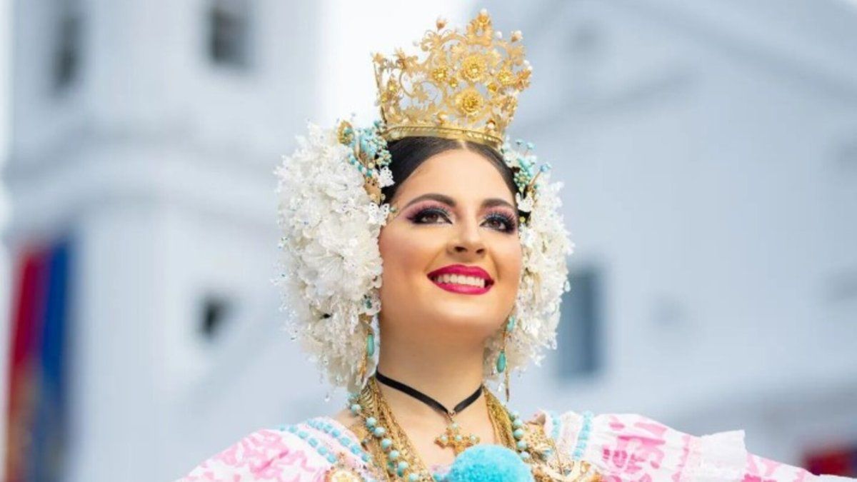 Festival Nacional de la Pollera 2024 corona a Anna Gabriela Furnani Deleuze