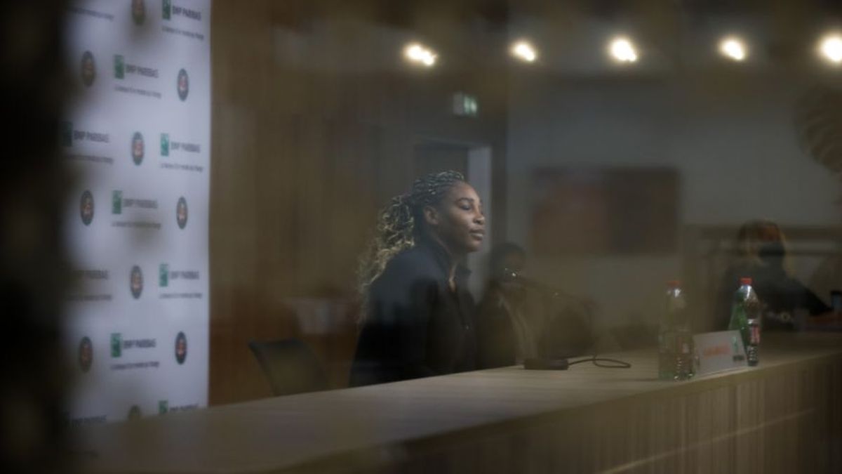 Serena Williams deja Roland Garros por lesión en tendón de Aquiles
