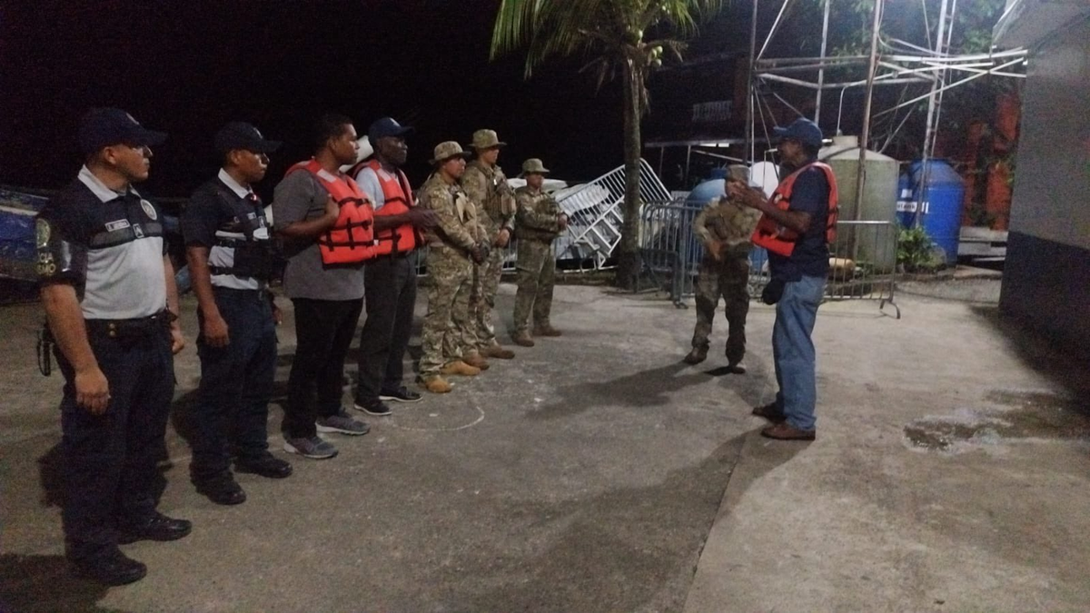 AMP y Senan realizan operativo nocturno en Isla Colón