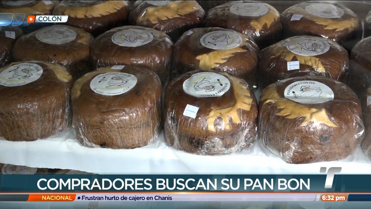 En Colón no falta la venta tradicional del pan bon en Semana Santa