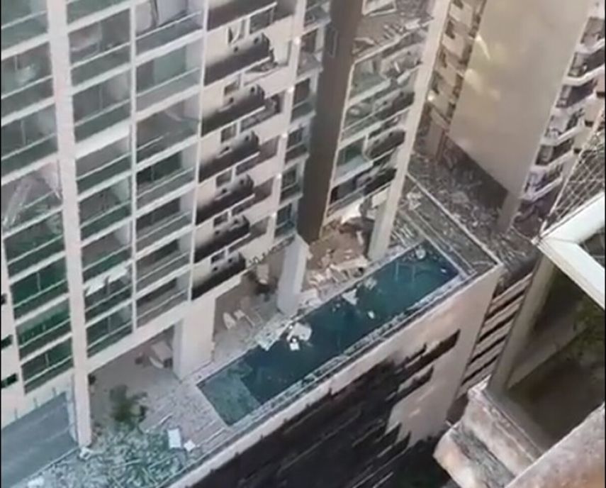 Explosión en edificio de Obarrio deja 20 heridos y otras 9 estructuras ...
