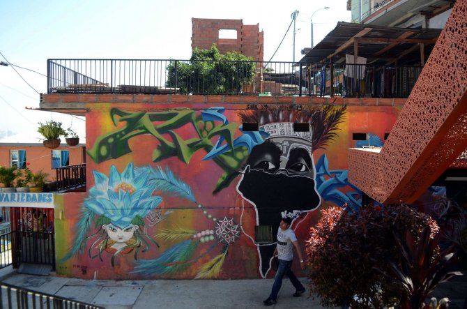 El arte callejero en Colombia