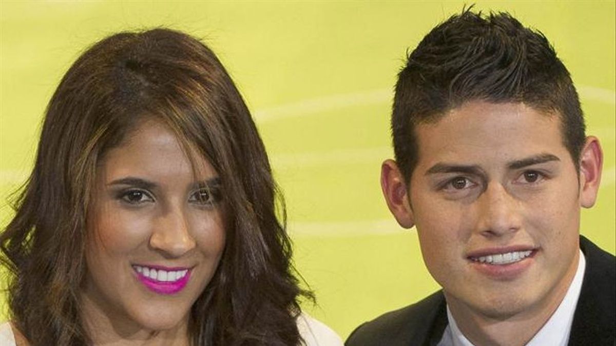 Daniela Ospina felicita a James Rodríguez por su cumpleaños
