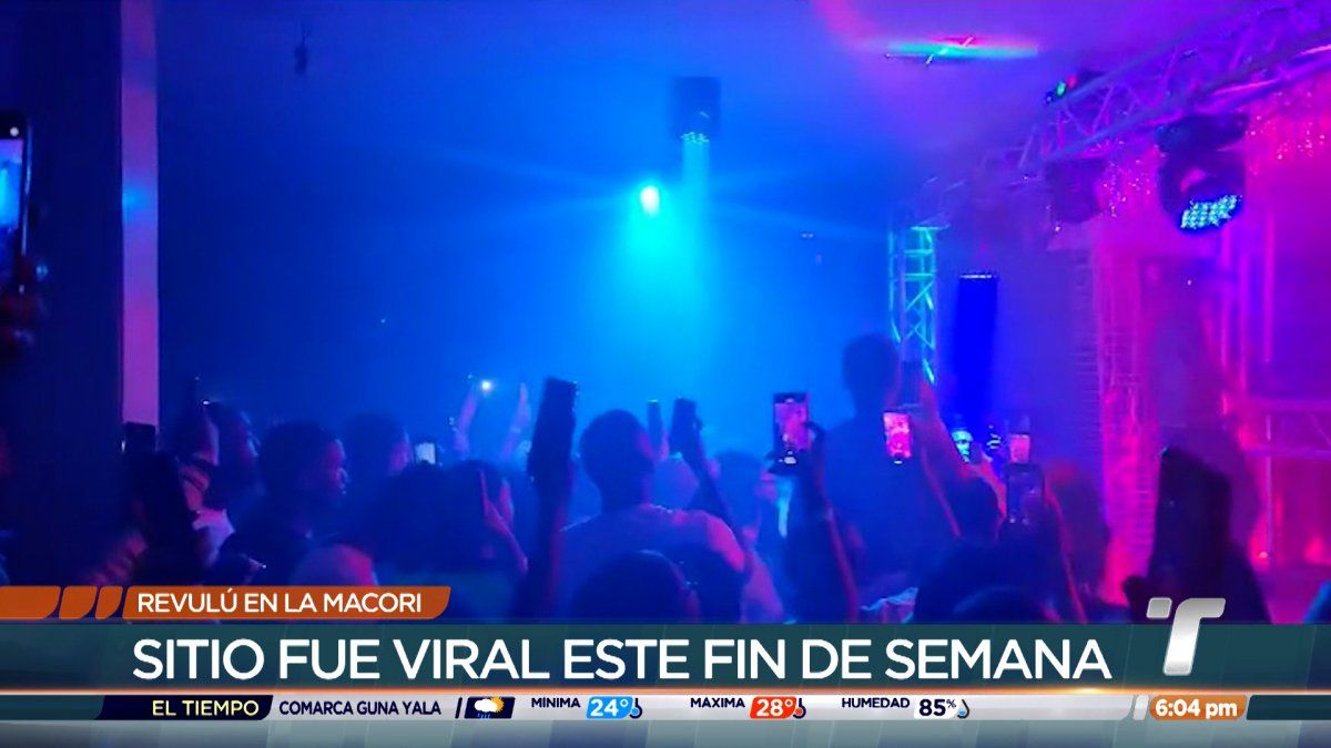 Cientos de personas abarrotaron discoteca La Macori, hubo disparos