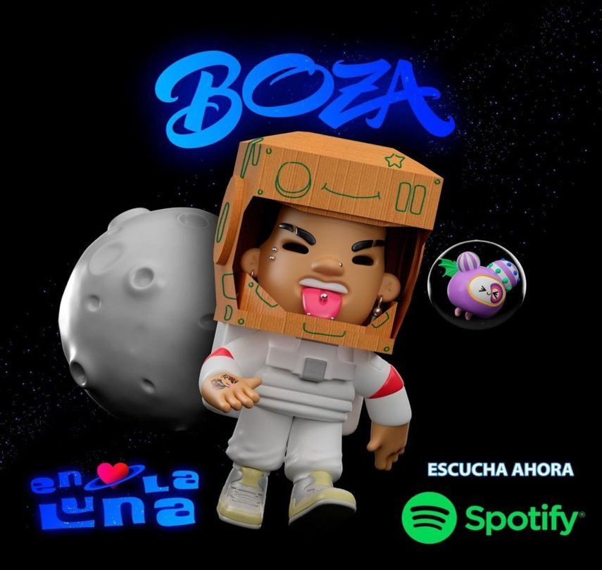 ¿Escuchaste el tema de Boza En la luna en típico?