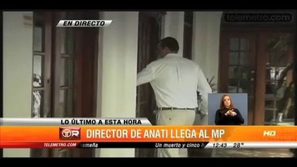 Actual director de Titulación de la Anati se presentó al MP