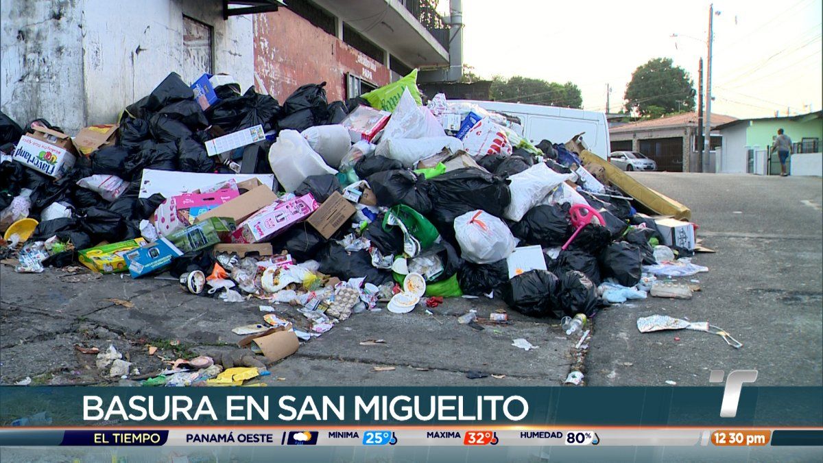 Aumenta la acumulación de basura en San Miguelito