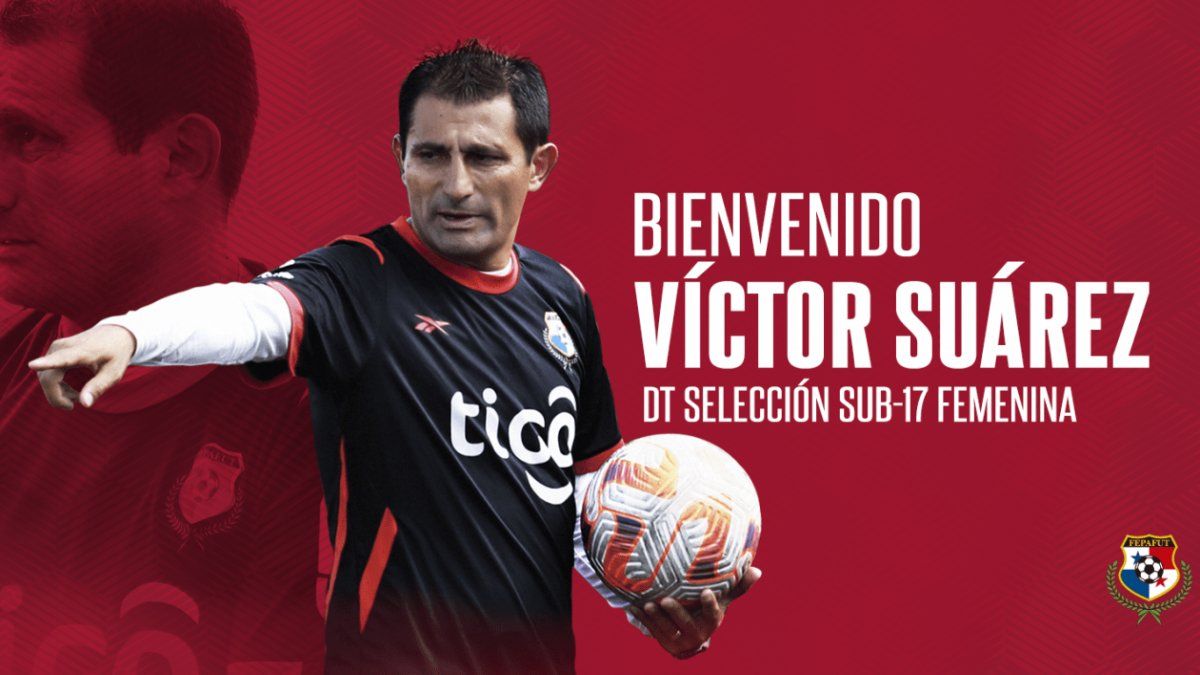 Panamá Femenina: Víctor Suárez es nuevo DT de la Sub-17