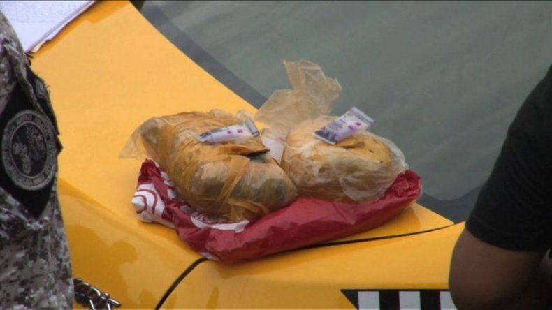 Incautan dos bultos de crispy en Arraiján, dos detenidos