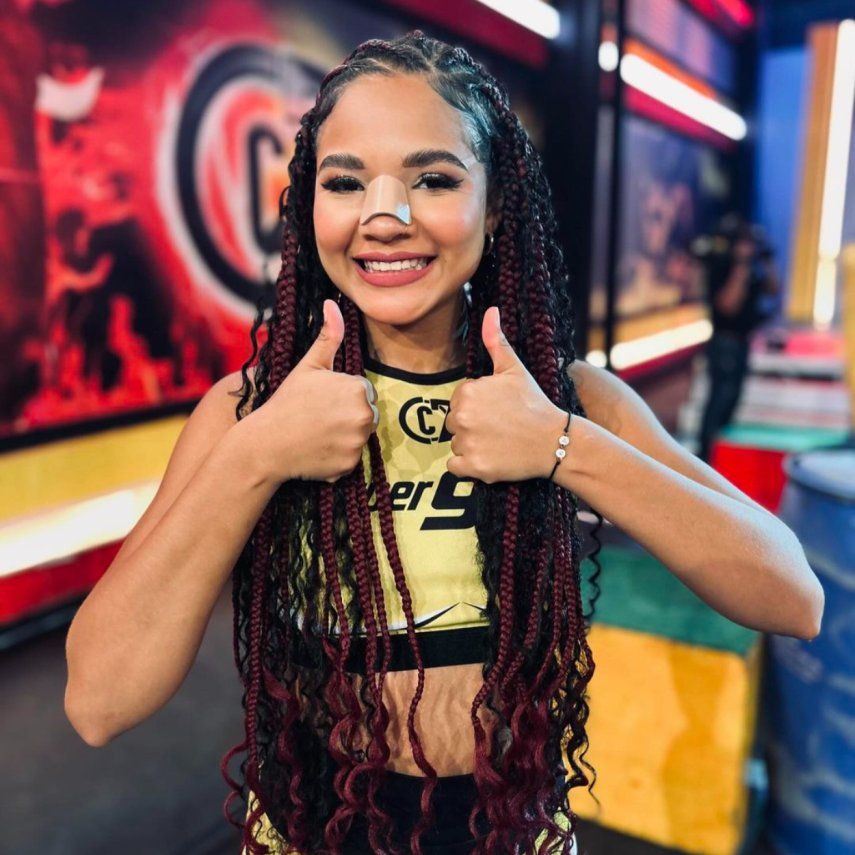 Zory de Calle 7 Panamá se fractura la nariz en plena competencia