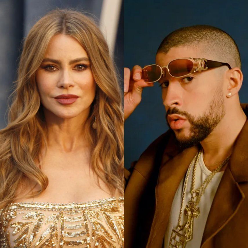 Sofía Vergara reacciona al escuchar la canción Mónaco de Bad Bunny