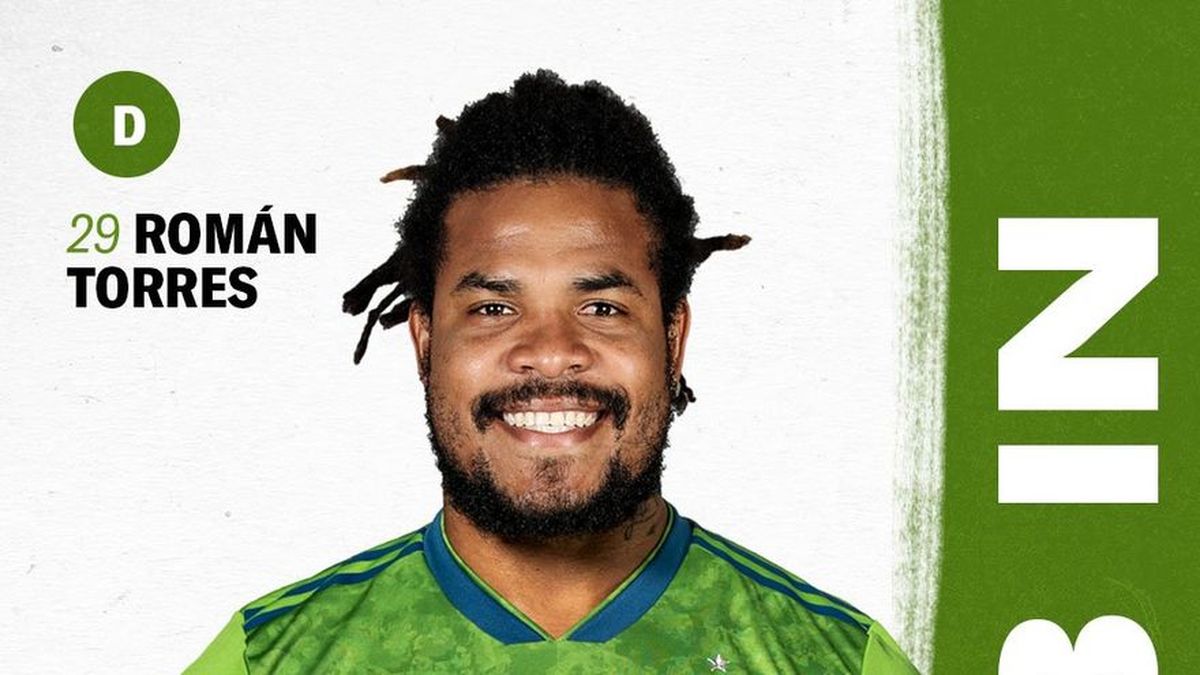Román Torres vuelve a las canchas con el Sounders