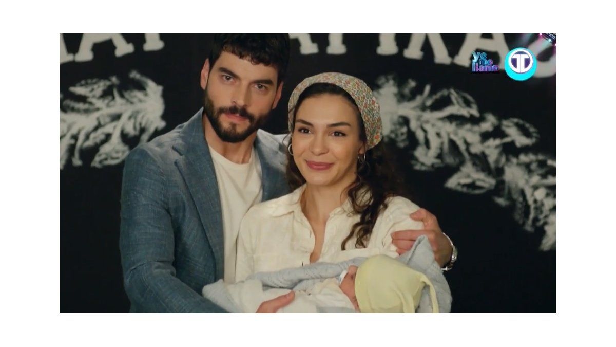 HERCAI | Miran y Reyyan se toman unas fotos junto a su bebé
