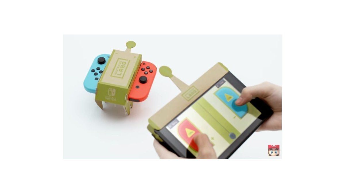 Nintendo lanza accesorios de cartón para su cónsola Switch
