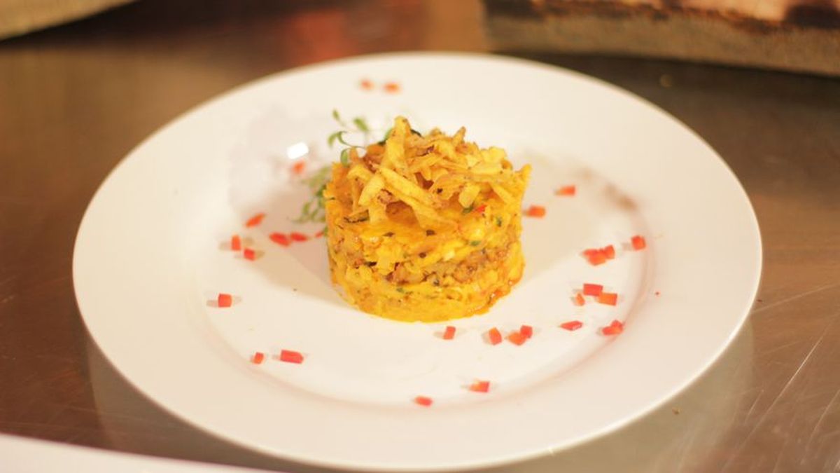 Timbal de mofongo mixto - Jenny Guerra