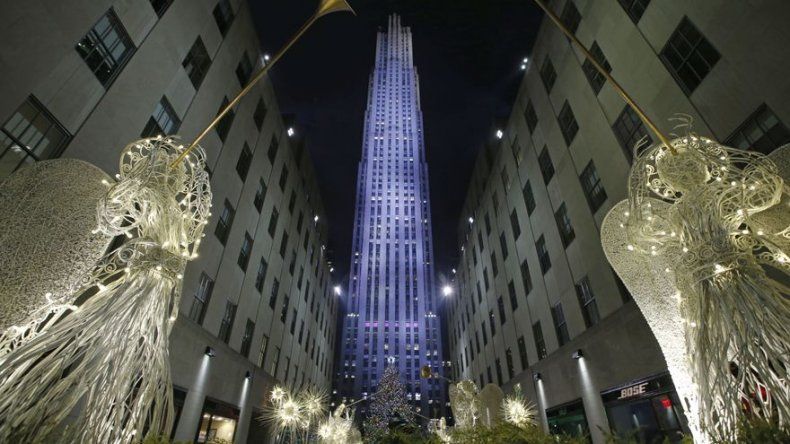 El Rockefeller enciende su árbol de Navidad