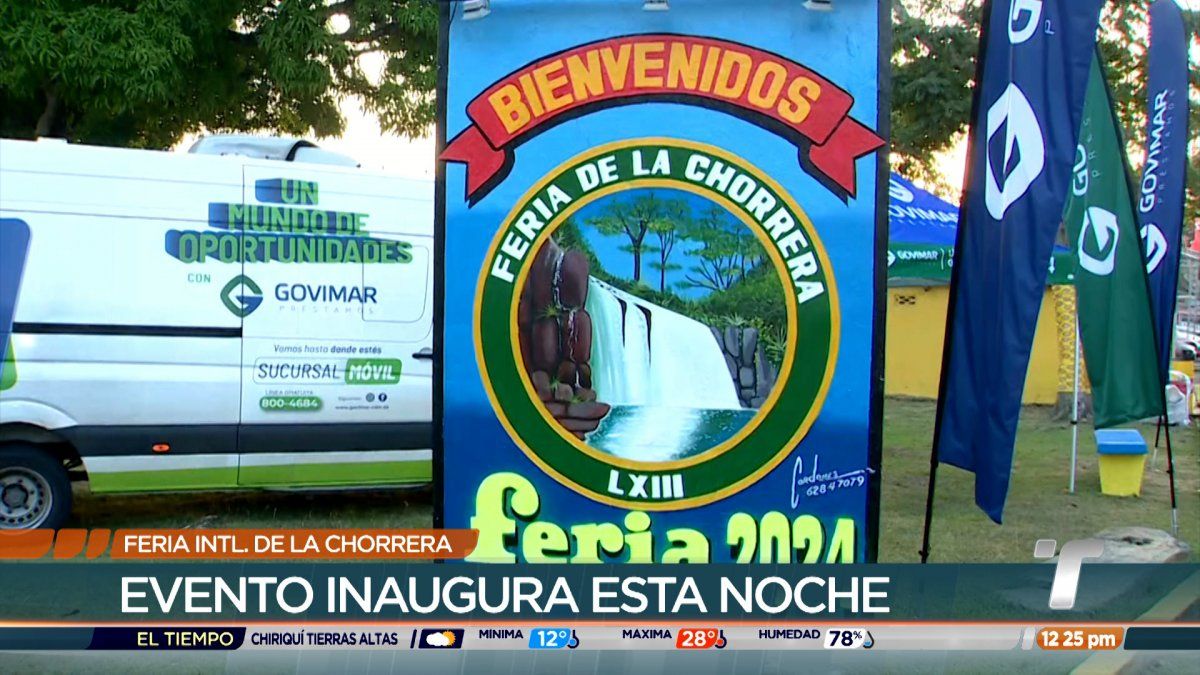 Este jueves inaugura la Feria Internacional de La Chorrera