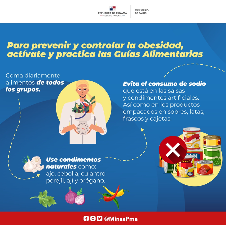 En el Día la Obesidad, el Minsa reitera mantener una alimentación saludable