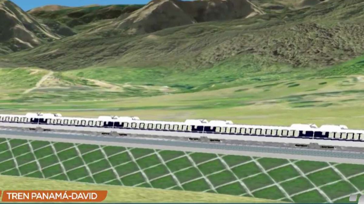 Tren Panamá-David: Su construcción iniciará en enero de 2026