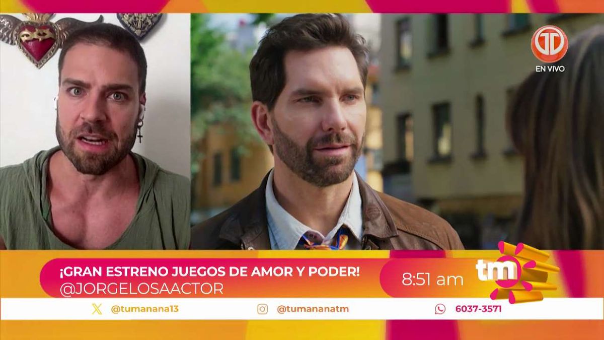 ¡Imperdible! Jorge Losa revela detalles del estreno Juegos de Amor y Poder