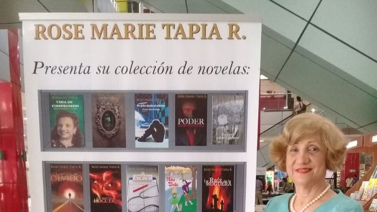 Autora panameña Rose Marie Tapia minimiza a los que envidian su obra