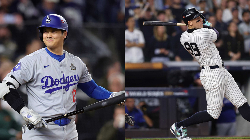 Shohei Ohtani y Aaron Judge son los MVP unánimes en las Grandes Ligas de béisbol