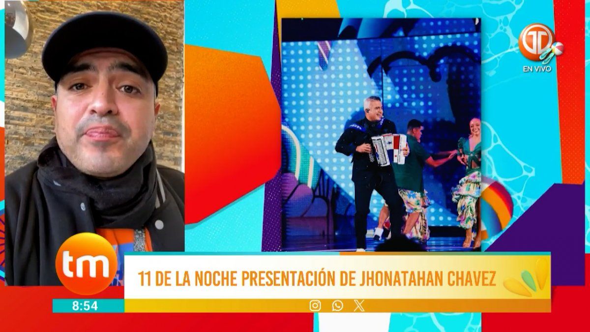 Jonathan Chávez se siente preparado para la segunda presentación