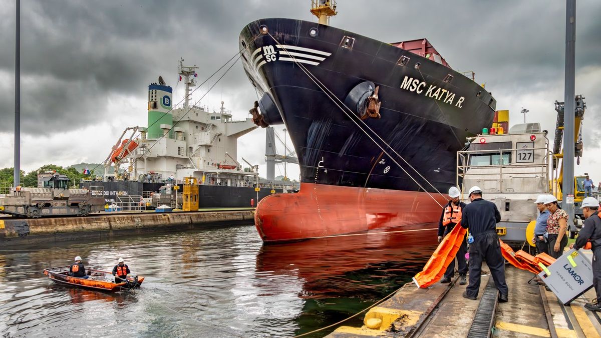 Canal de Panamá celebra 111 años conectando el comercio mundial