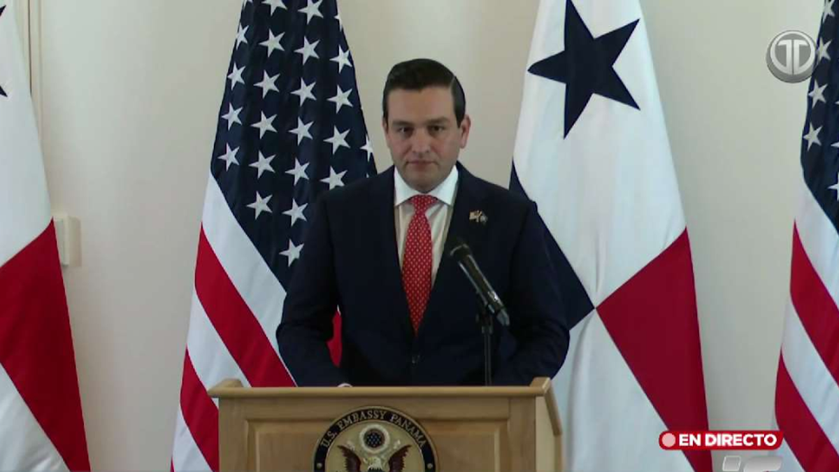Kevin Marino Cabrera, embajador de EE. UU. en Panamá descarta apertura de bases militares