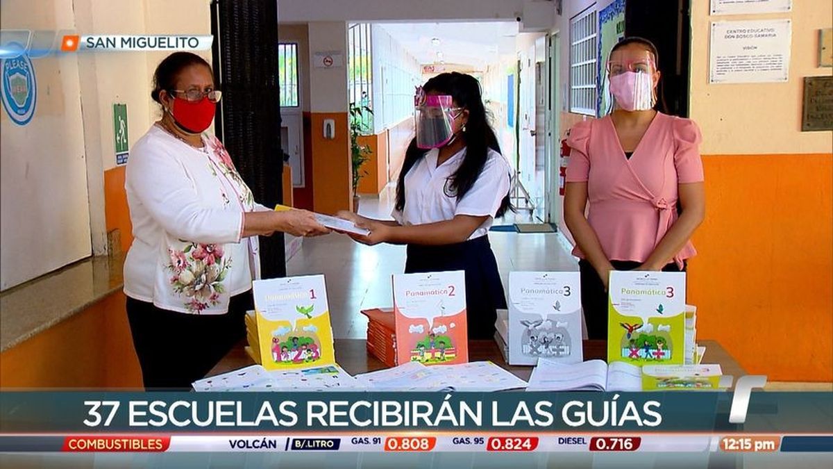 Meduca inicia en San Miguelito la entrega de guías educativas