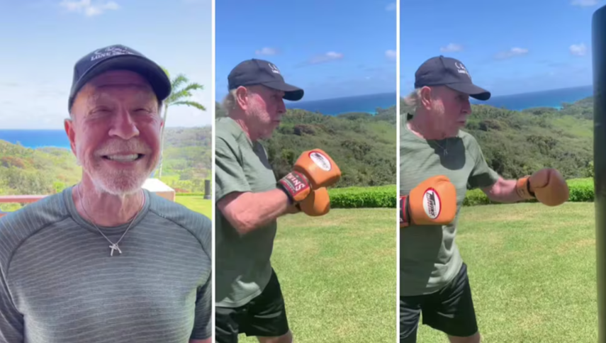 Chuck Norris: Así se ve a sus 84 años y dice sentirse como de 48
