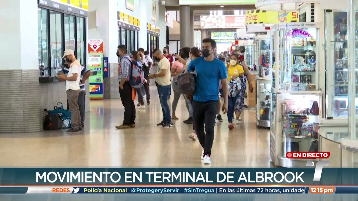Terminal de Albrook espera gran movilización de viajeros hacia el ...
