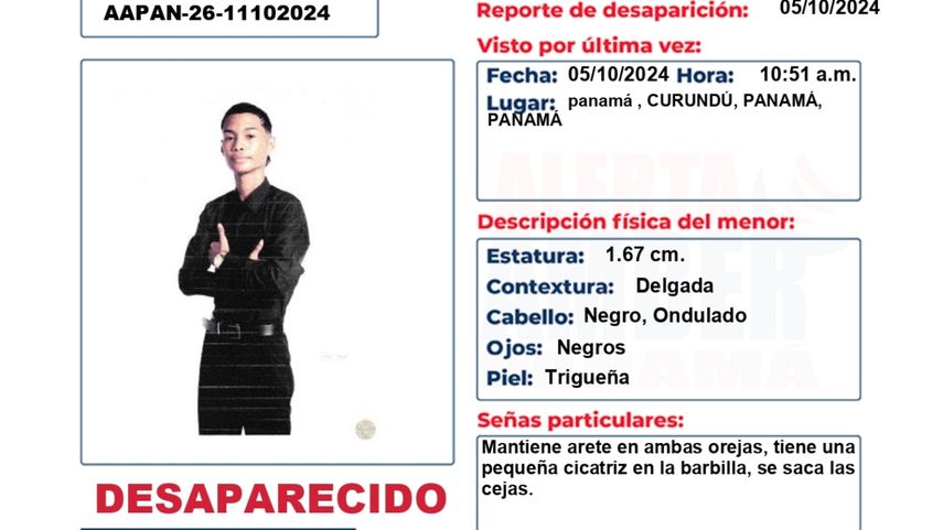 Activación de Alerta Amber por la desaparición de un menor con ...