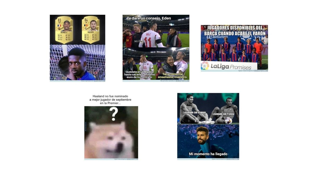 Memes de Fútbol: Los mejores del fin de semana
