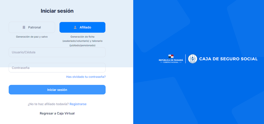 Caja virtual de la CSS para obtener la ficha digital y recibir atención ...
