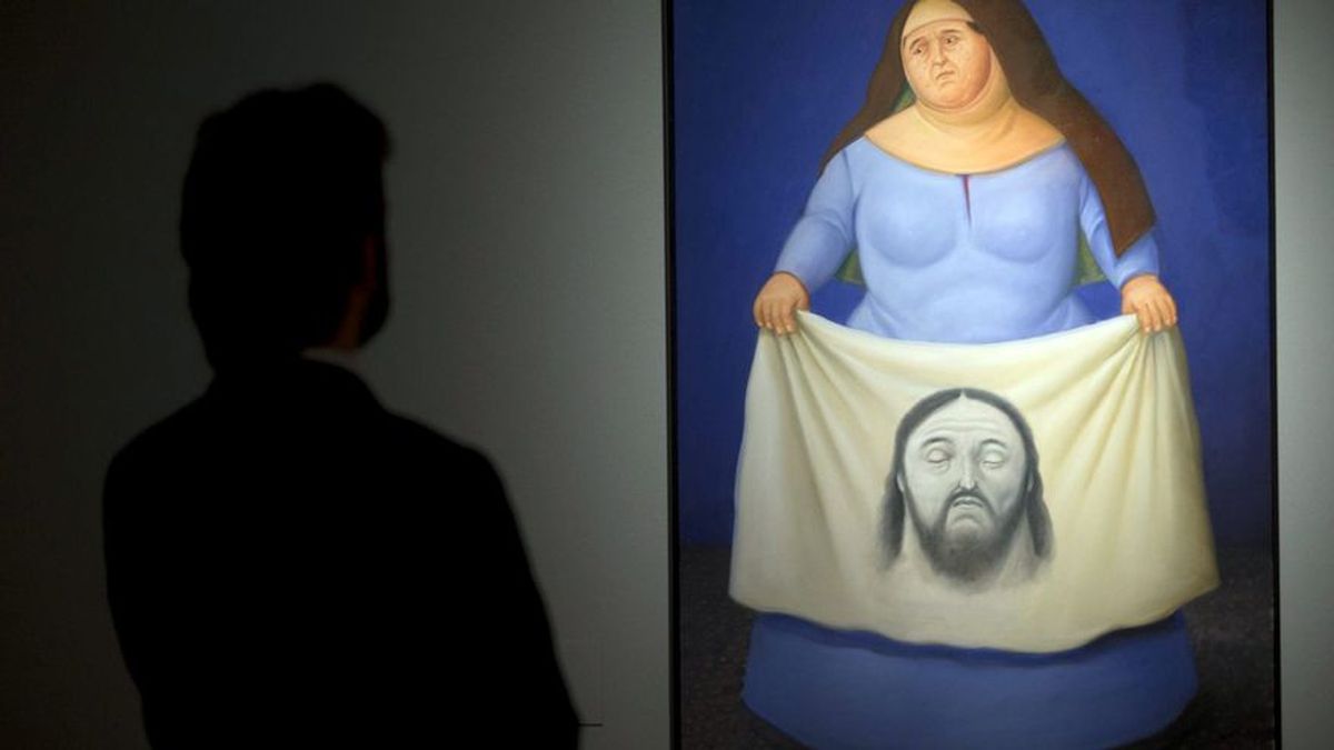Fernando Botero lleva a Roma su visión libre y humana del Viacrucis de ...