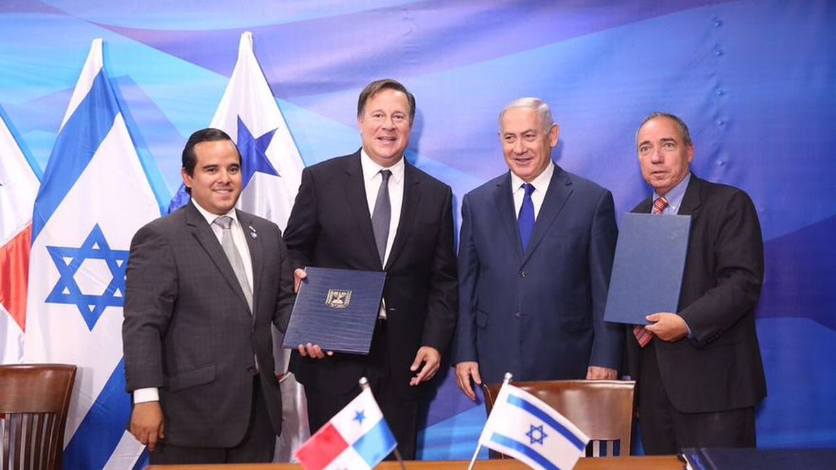 Israel y Panamá firman en Jerusalén un acuerdo de libre comercio